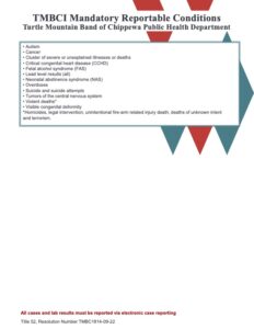 Health Education | TMBCI Public Health Department